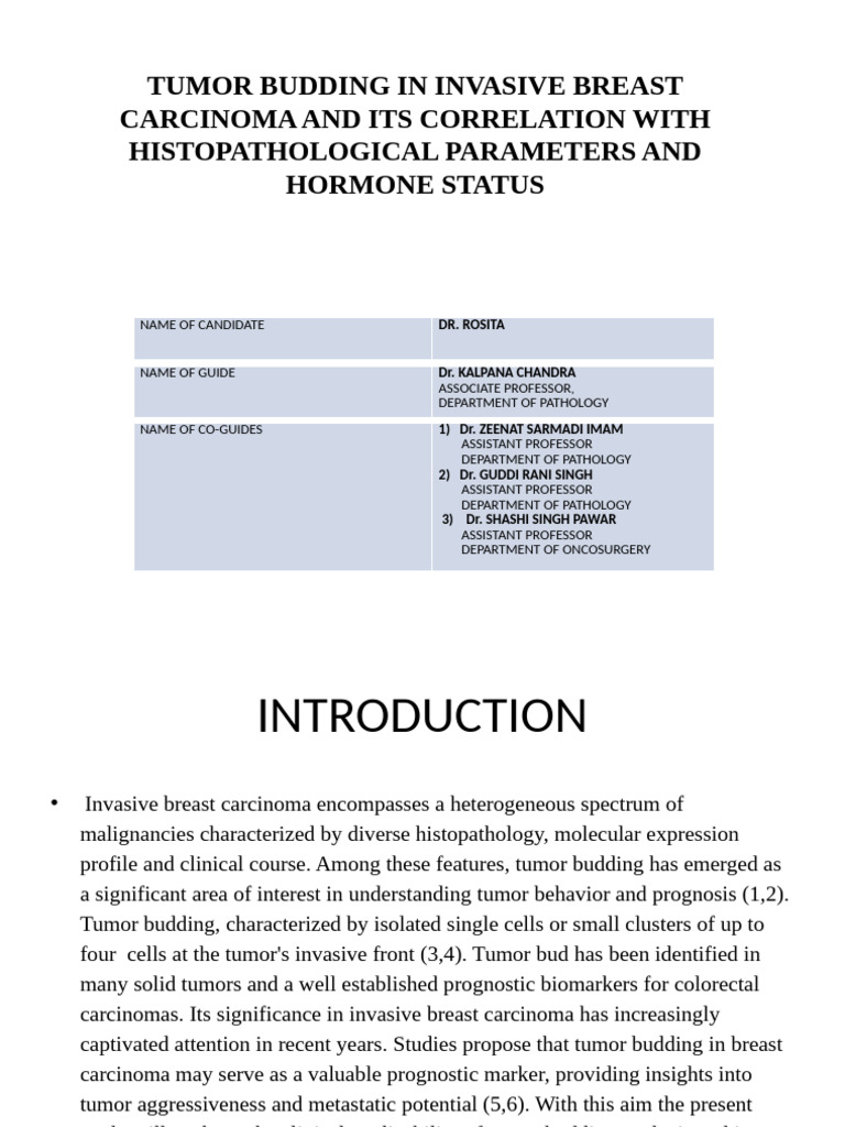DRC | PDF | Breast Cancer | Staining