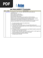 Comprehensive List of PPE Standards | PDF | Personal Protective Equipment | Occupational Safety ...