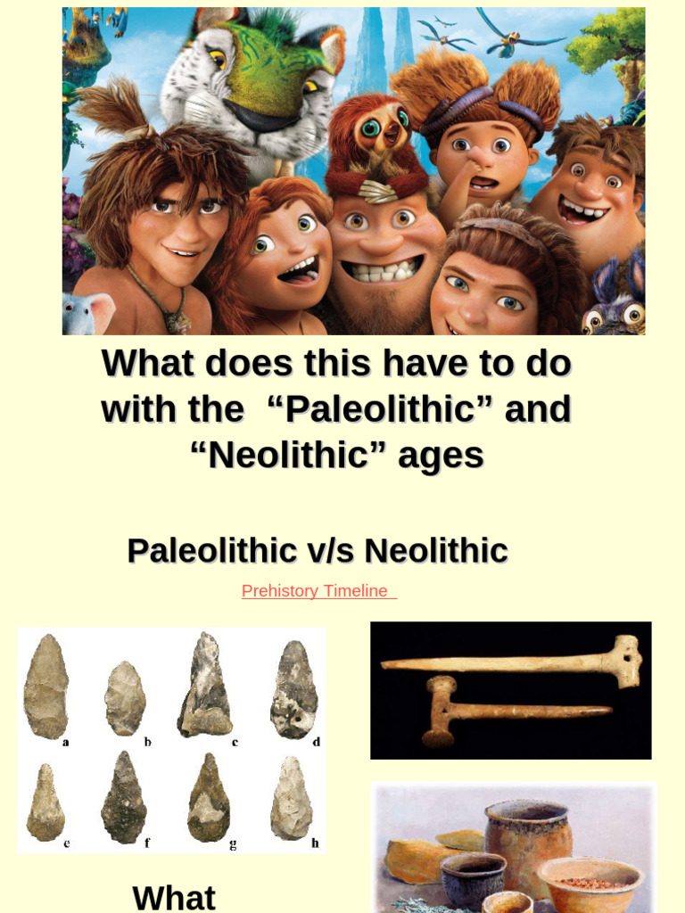 Paleolithic vs. Neolithic Ages Explained | PDF | Neolithic | Paleolithic