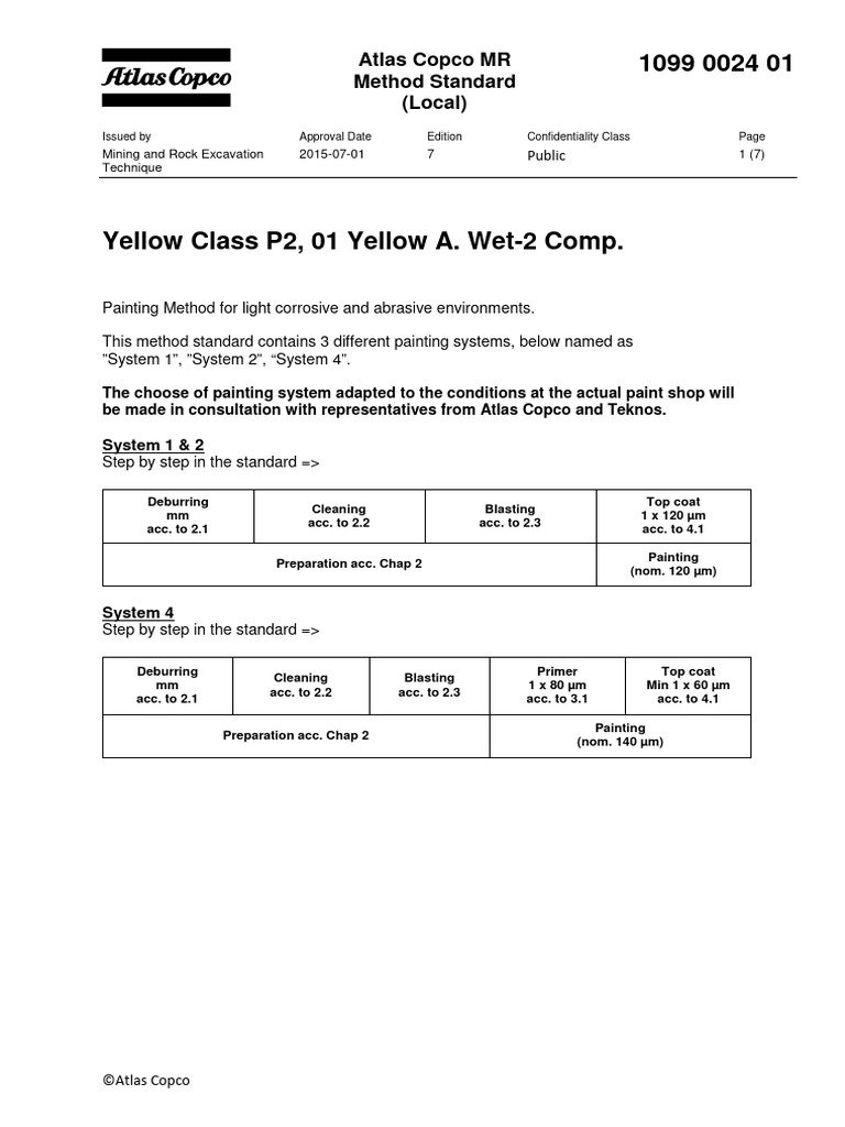 Painting Standards for Teknos Products | PDF | Paint | Corrosion