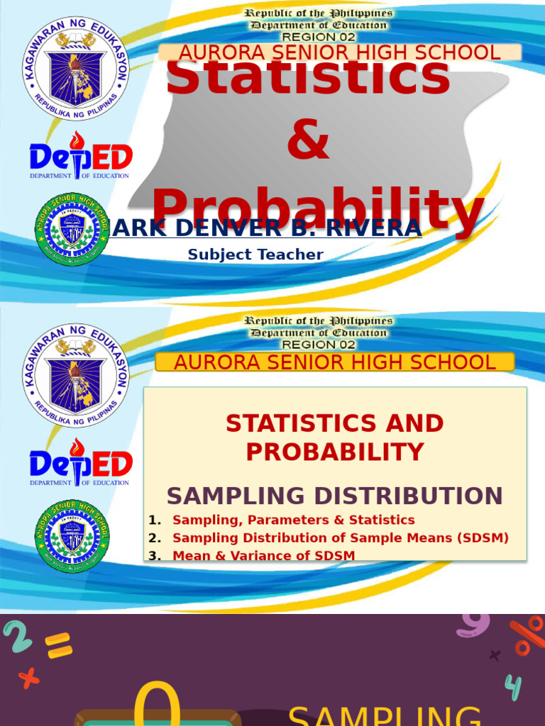 Sampling Distribution | PDF | Statistics | Probability