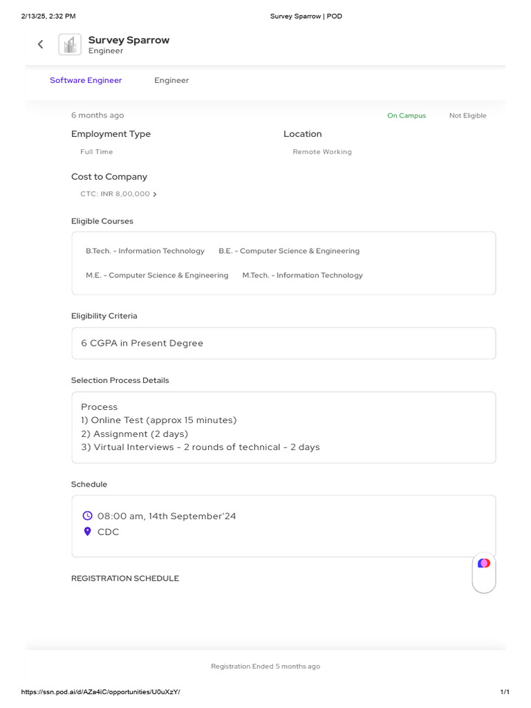 Survey Sparrow - POD | PDF
