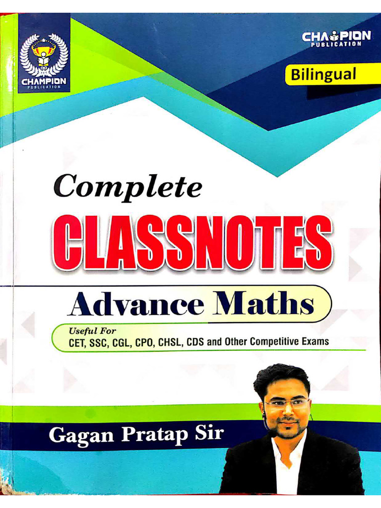 Gagan Pratap - Gagan Pratap Advance Maths Complete Class Notes (2021 ...