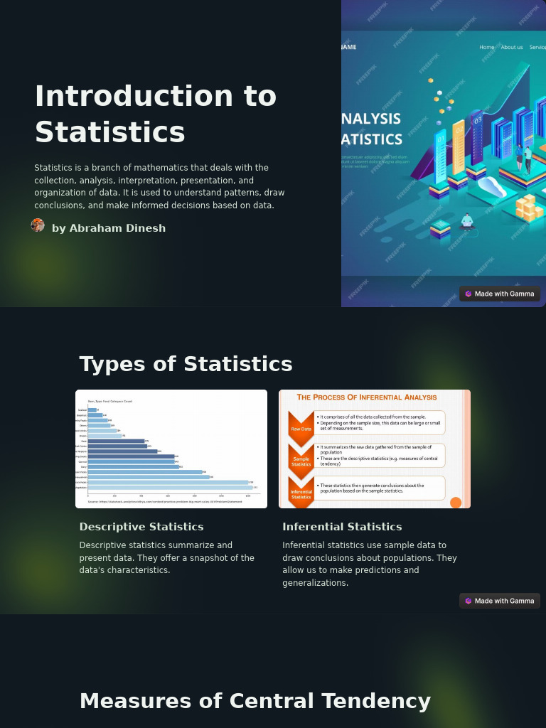 Introduction to Statistics and Analysis | PDF | Statistics | Regression ...