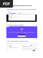 Log Masuk Dan Cara Mengisi AINS | PDF