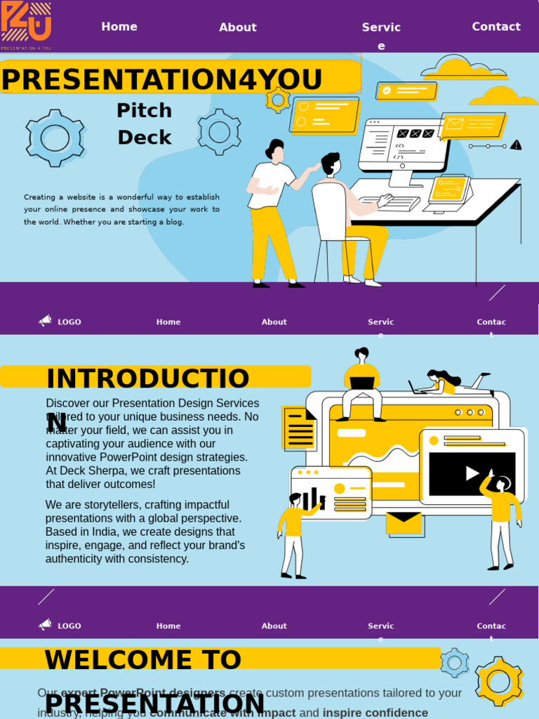 Impactful Presentation Design Services | PDF | Human Communication