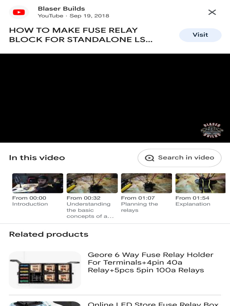 Standalone Harness Fuse Box Logic - Google Search | PDF