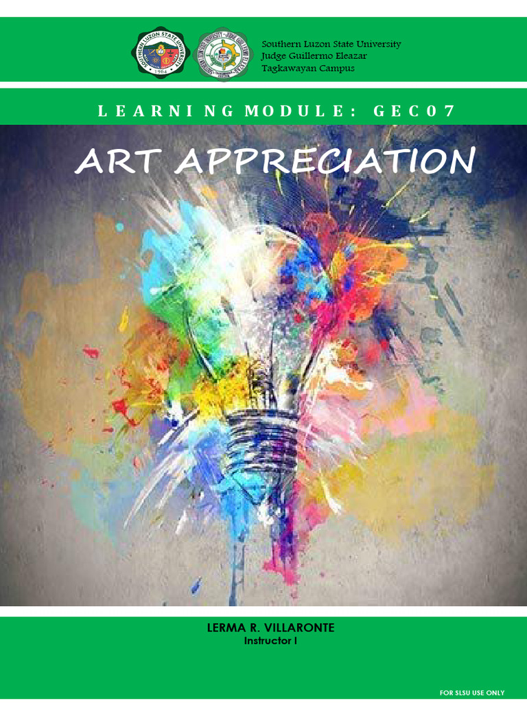 Slsu Jge Tagkawayan Gec07 Rufolv | PDF | Origami | Aesthetics