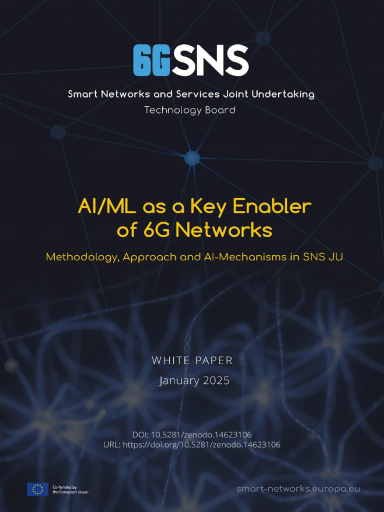 AI/ML in 6G Networks: SNS JU Insights | PDF | Artificial Intelligence | Intelligence (AI ...