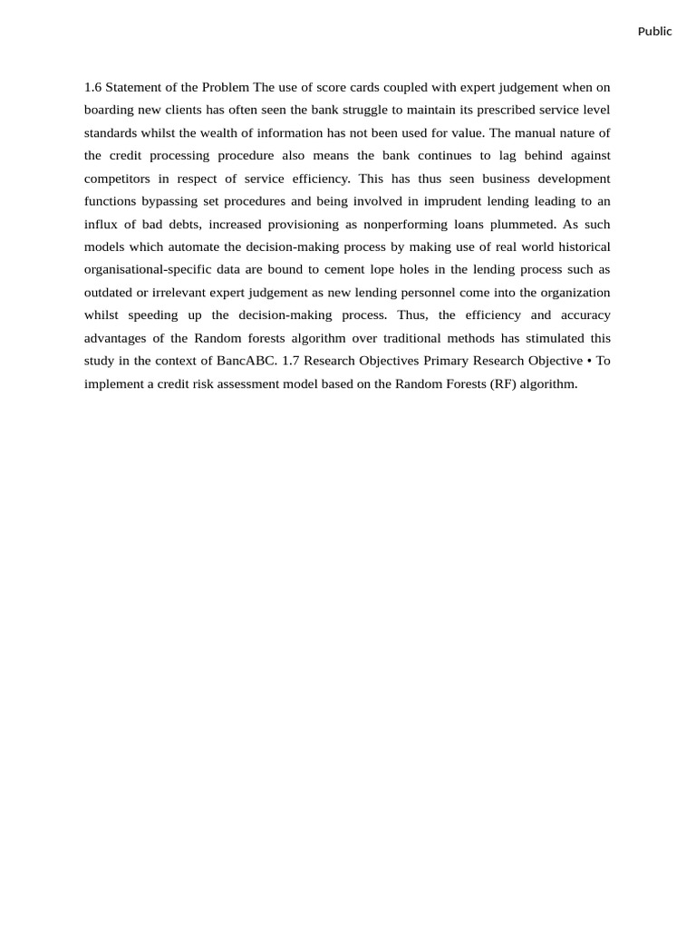 problem statement | PDF