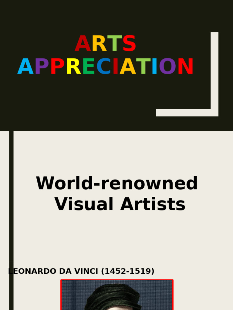 12 - World Renowned Visual Artists | PDF | Michelangelo | Works Of Art