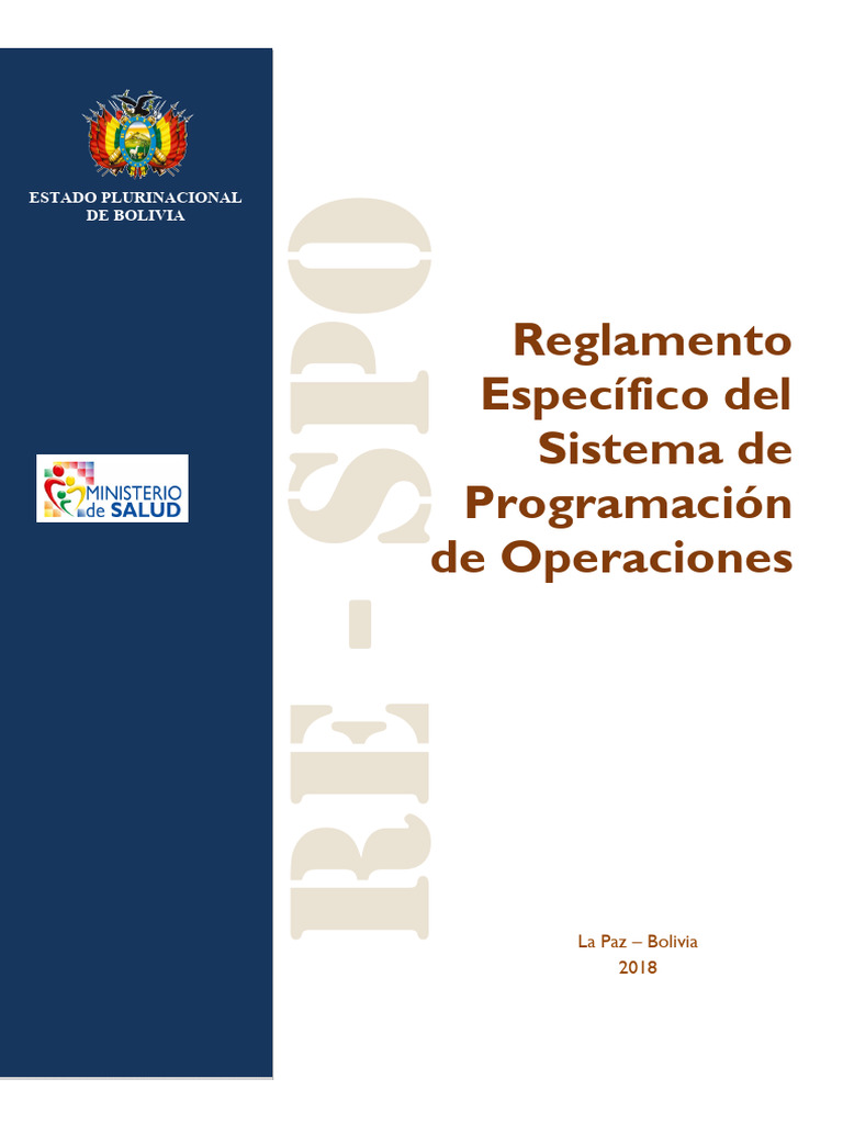 RESPO | PDF | Ministerio (Departamento de Gobierno) | Planificación