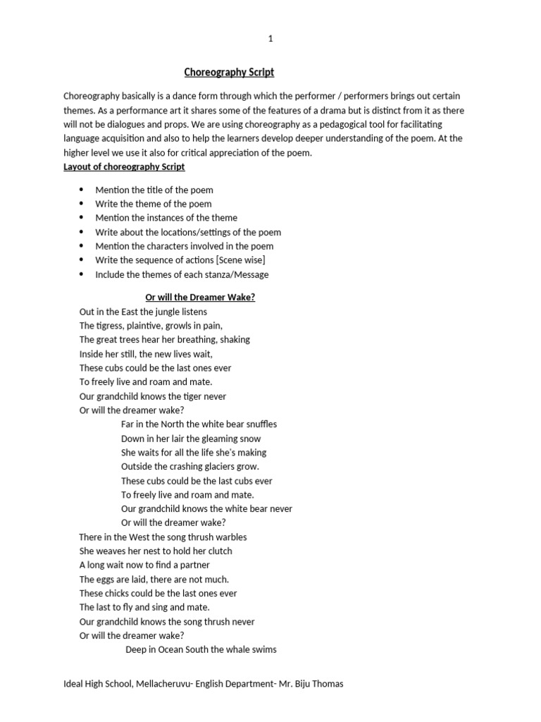 Or Will The Dreamer Wake | PDF