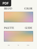 ASU Color Palette | PDF | Rgb Color Model | Color