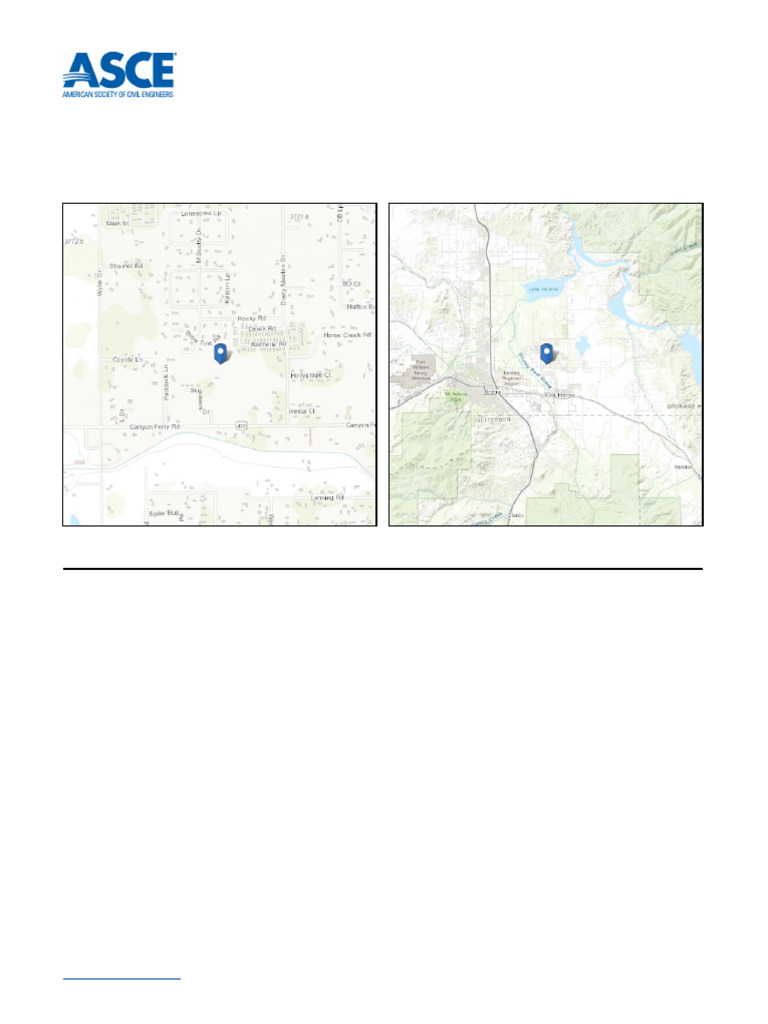 ASCE 7-16 Hazard Assessment Report | PDF | Ice
