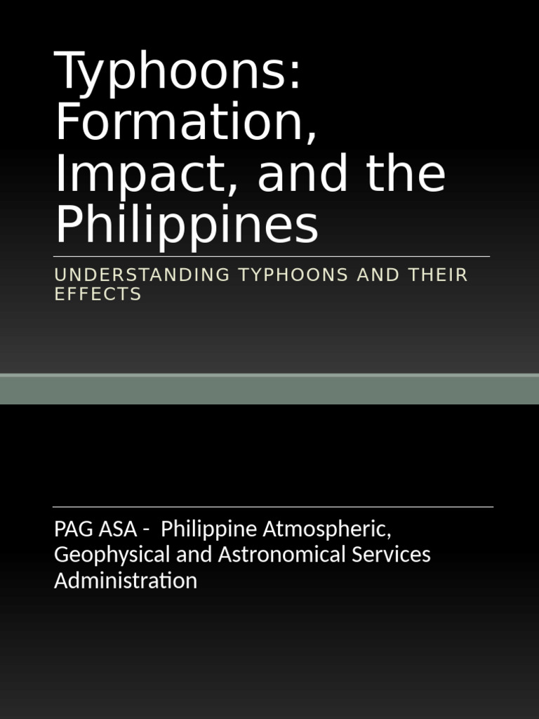 Typhoons Grade8 Presentation | PDF | Tropical Cyclones | Wound