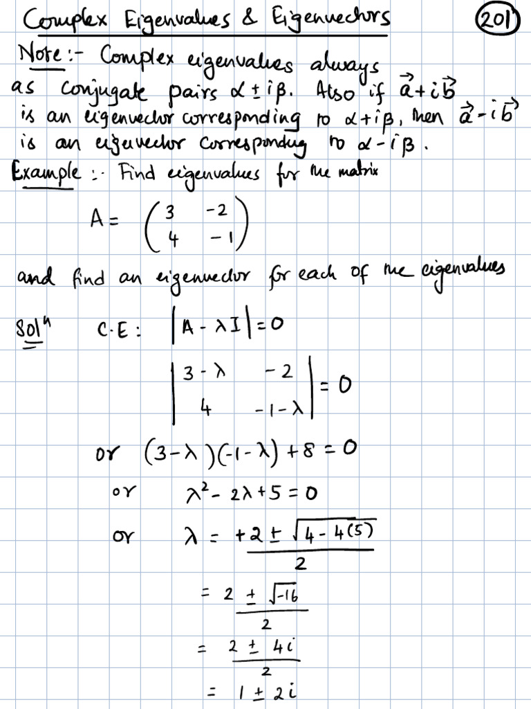 DEL24 | PDF | Eigenvalues And Eigenvectors | Algebra