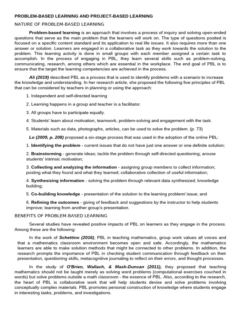 TTL-2-Handout-4 | PDF | Learning | Cognitive Science
