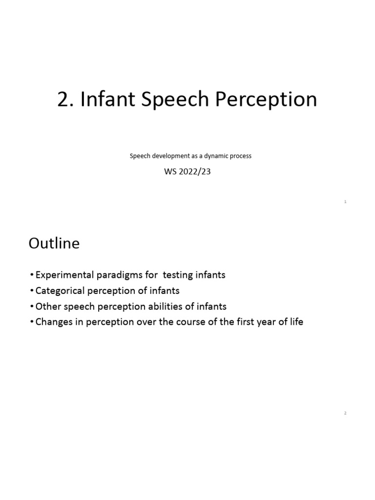 2. Perception.pptx | PDF | Speech | Perception