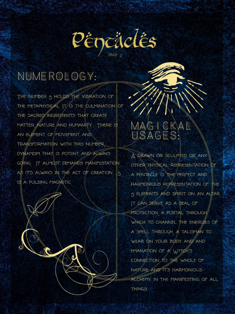 1bos Symbols Pentacles 2 | PDF