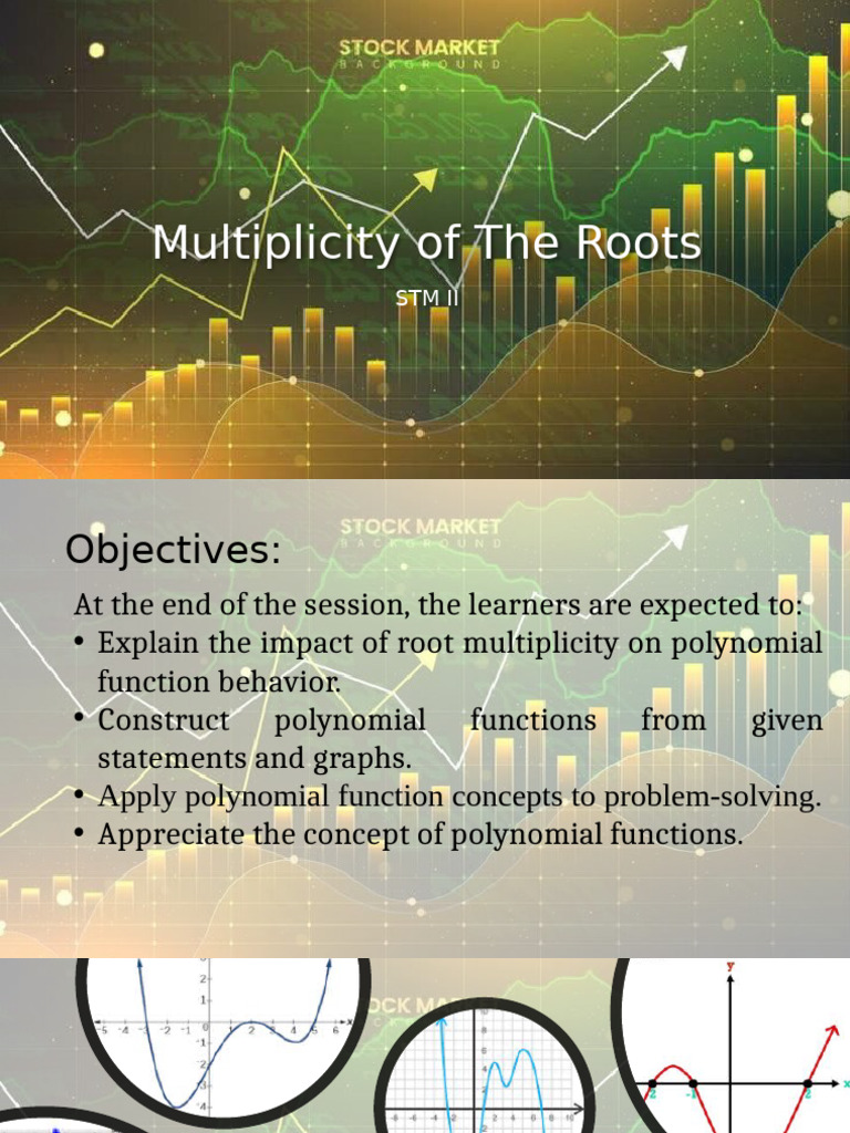 Multiplicity of The Roots | PDF | Zero Of A Function | Polynomial