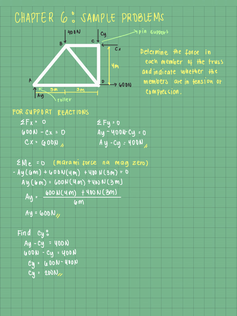CHAPTER 6 Sample Problems - 231210 - 203014 | PDF