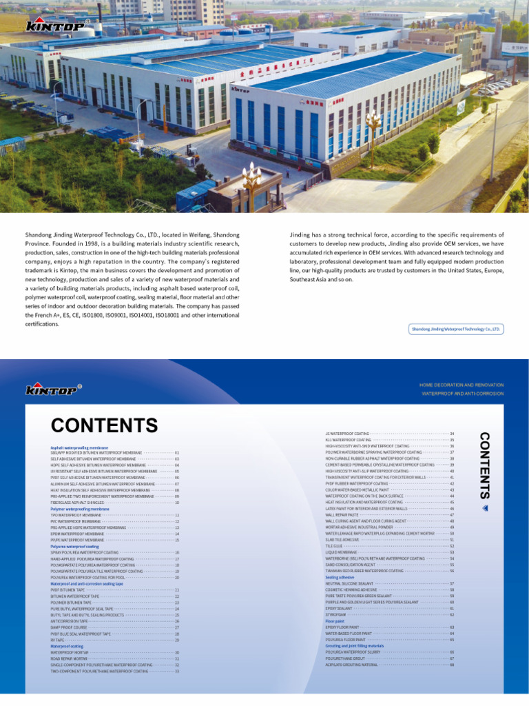 KinTop Product Catalog New Edition 2025 | PDF