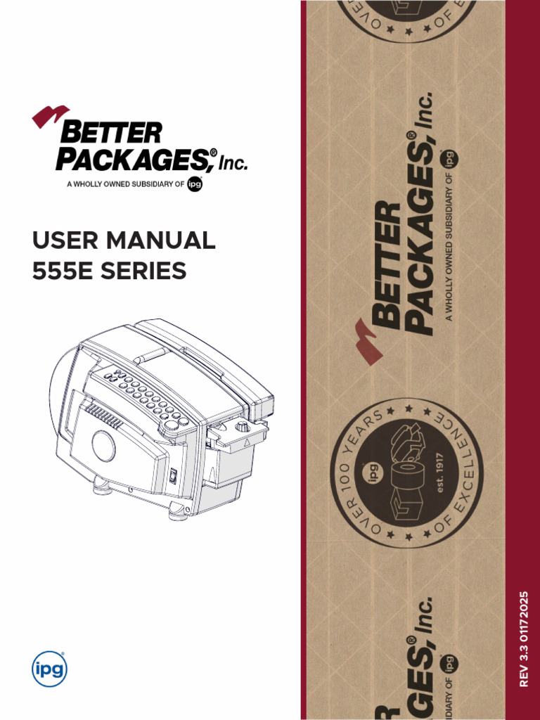 Better Packages 555e User Manual | PDF | Implied Warranty
