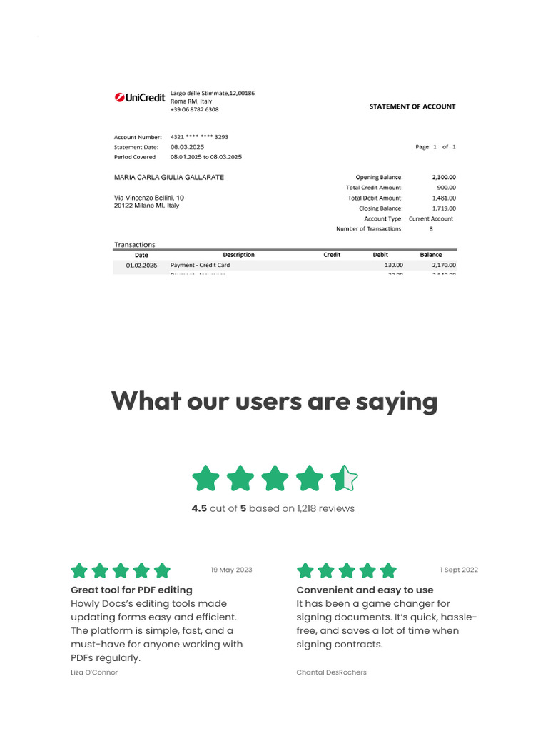 Pricing - Howly Docs - Unlocked | PDF