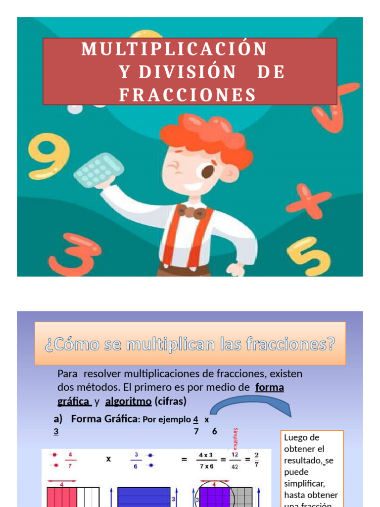 Multiplicar y Dividir Fracciones | PDF