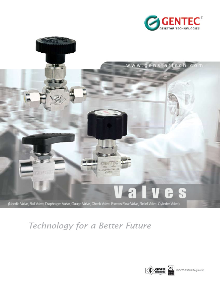 GENTEC Valves-English (CATA SS05V1105-1) | PDF | Valve | Stainless Steel