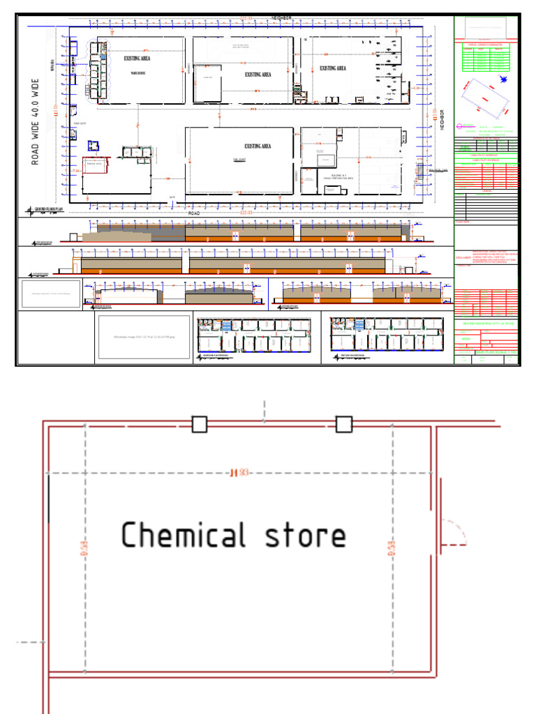 Chemical WH - Plastic Factory Layout | PDF | Mechanical Engineering ...