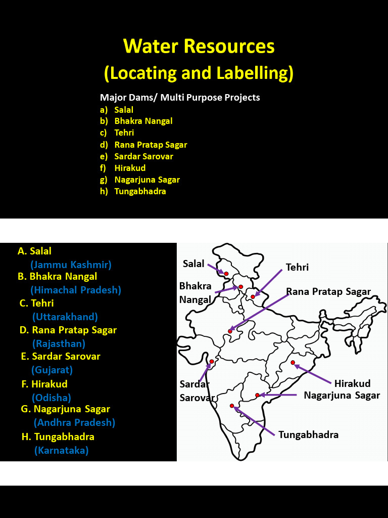 Map Work_Geography (Locating and Labelling) | PDF | South Asia