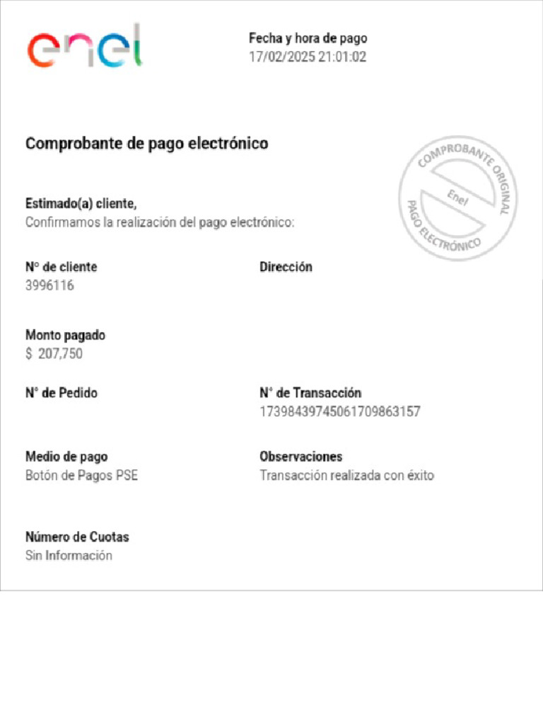 Comprobante 20250218T02 01 30 | PDF