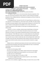 NMS Zaria Entrance Exam Guidelines | PDF