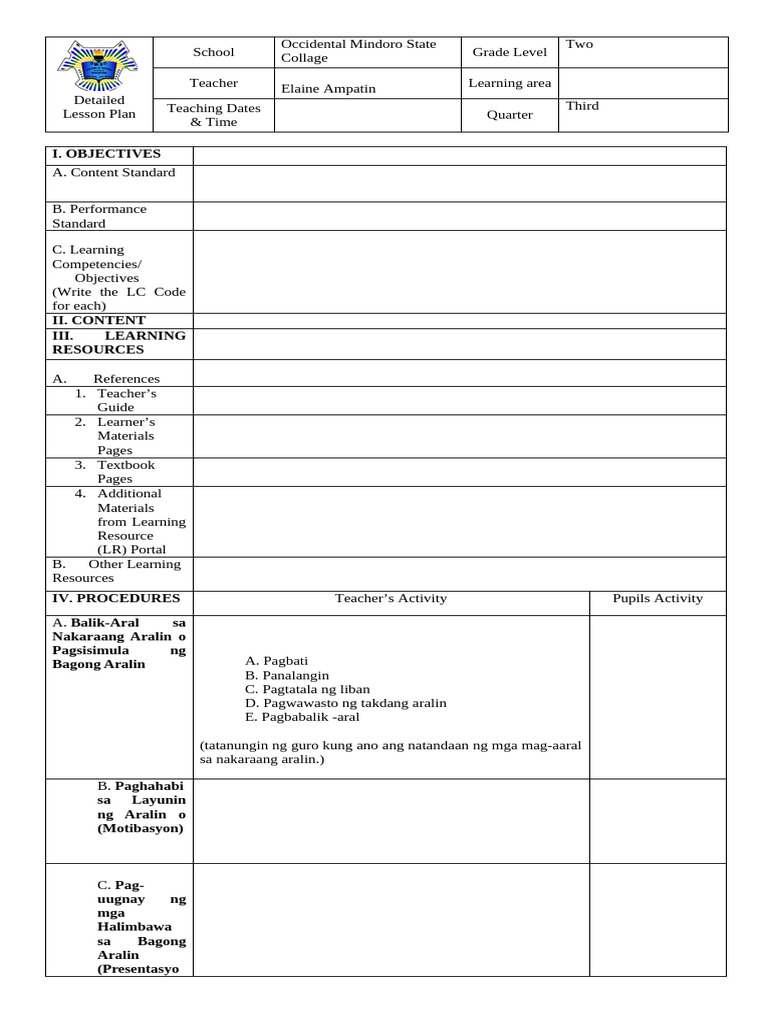 K-12 DLP Format | PDF