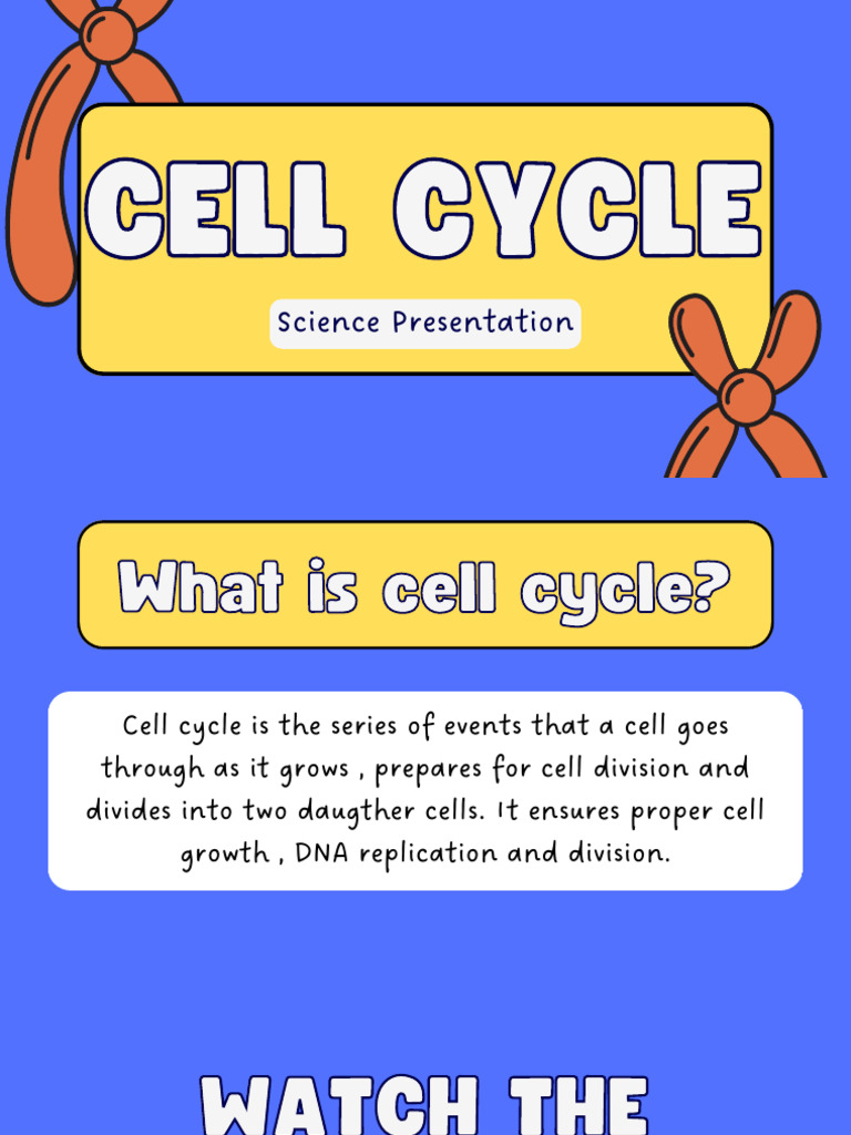 Understanding Cell Cycle and Division | PDF