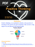 The Power of Positive Thinking (Presentation) | PDF | Optimism | Thought
