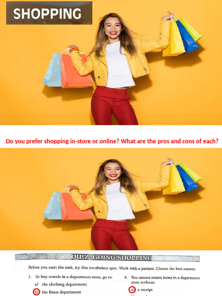 1 Shopping | PDF