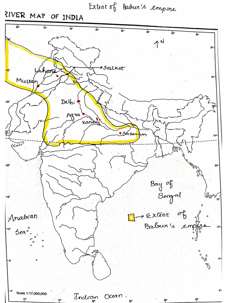 Grade 7 Map Work. Mid Term 2 1 | PDF