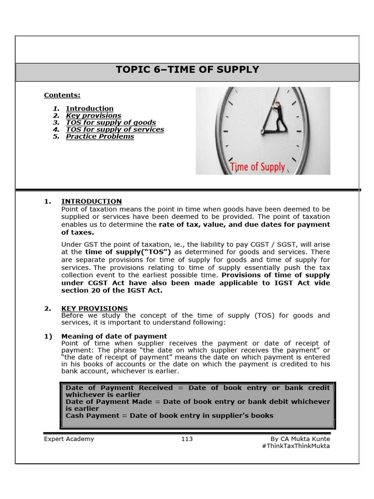 Topic 6-TOS | PDF | Receipt | Payments