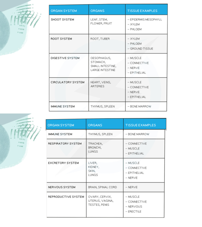 S5 Biology - 1st Part of The Year. | PDF