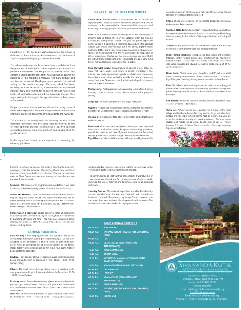 Netala Guest Guidelines | PDF