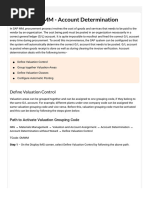 SAP MM Material Valuation Guide | PDF