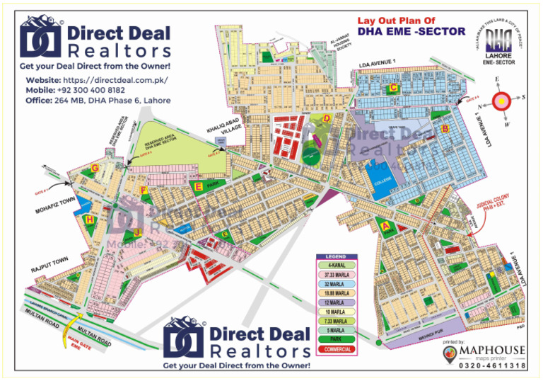 DHA-Phase-12-Map | PDF