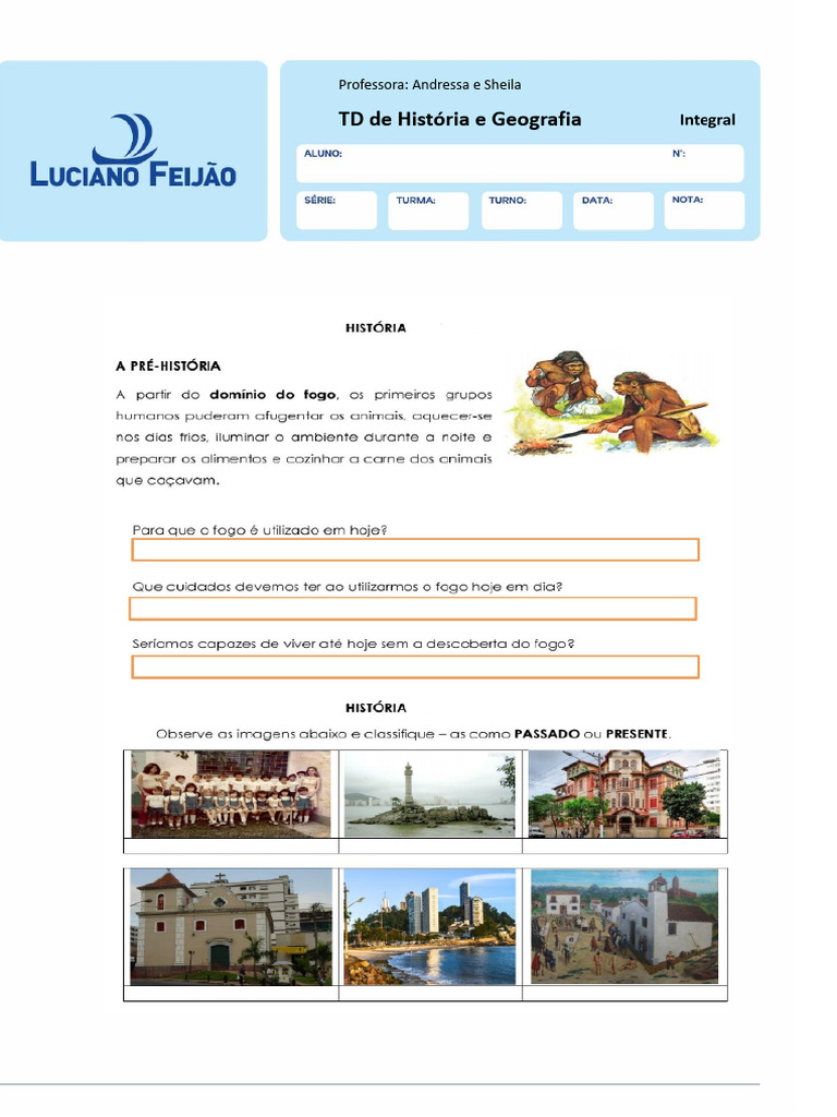 4 Ano His e Geog Integral | PDF