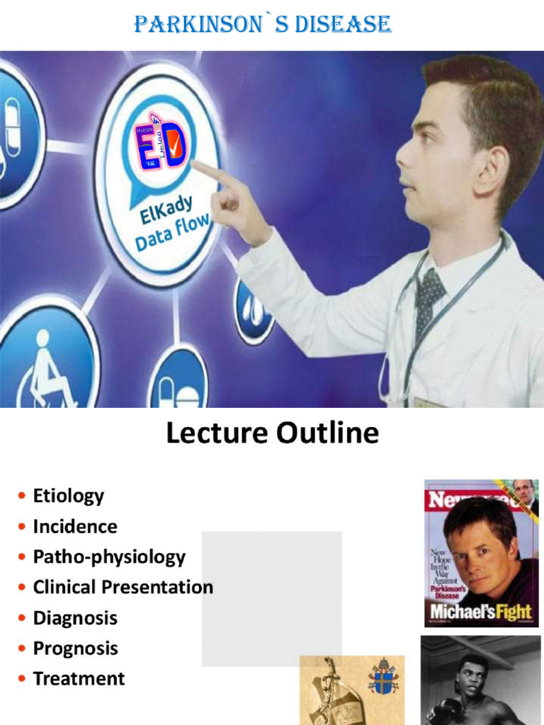 LEC22 PARKISON'S DISEASE شرح برومترك صيدله علاج الشلل الرعاش | PDF