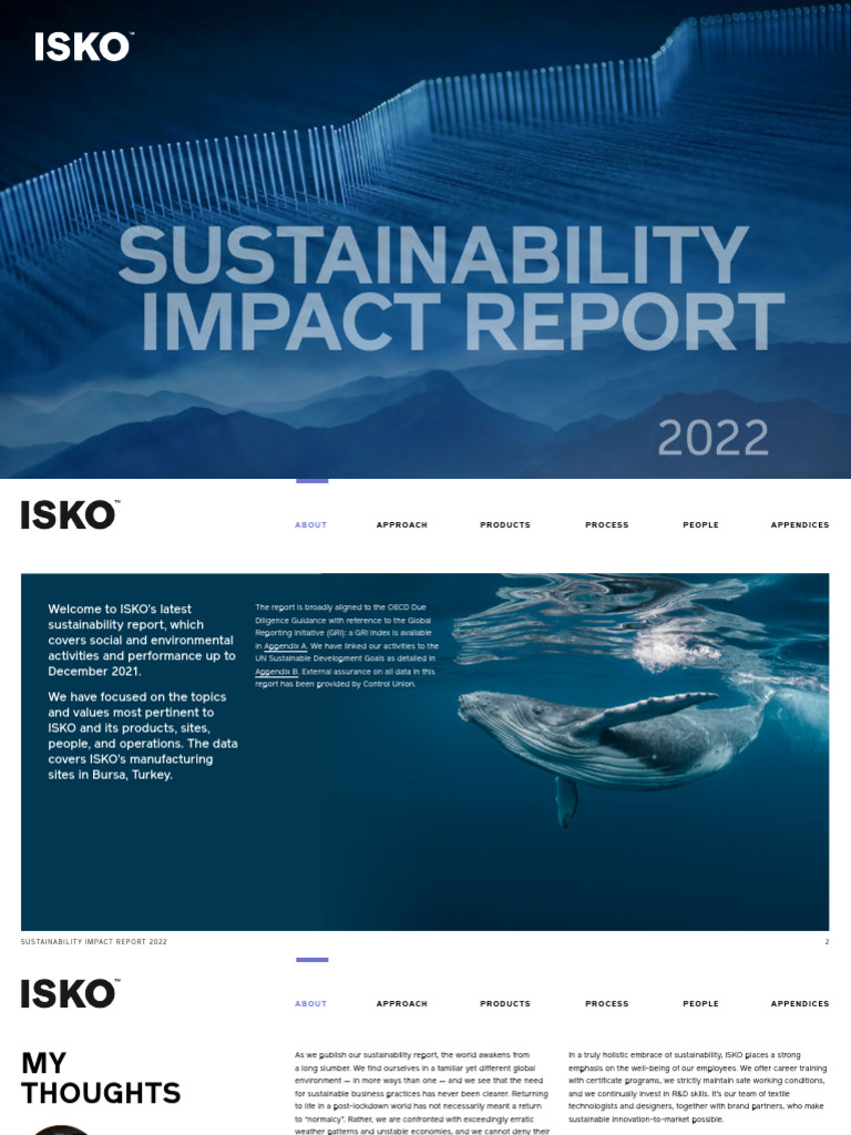 AAFF-ISKO Sustainability Impact Report 2022 V7 LR | PDF | Sustainability | Textiles