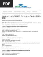 Cbse - Sqaaf | PDF | Schools | Educational Assessment And Evaluation