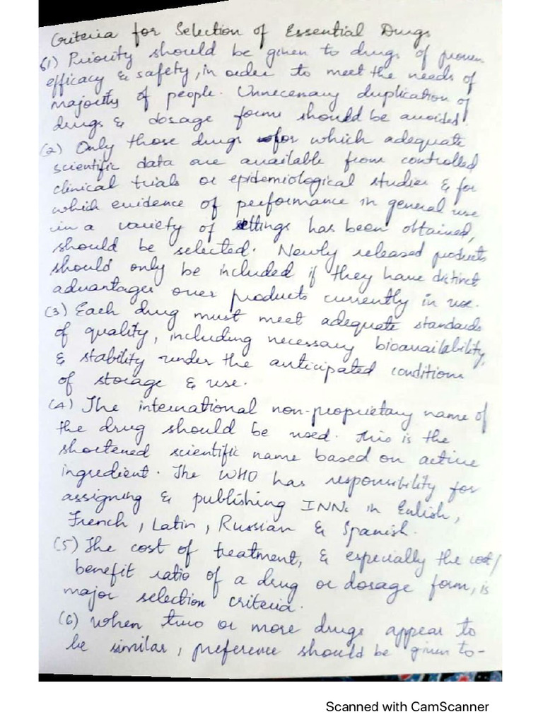 Essential Drug Concepts | PDF